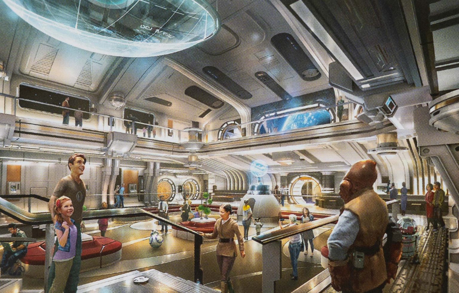Photos: Walt Disney World Reveals More Details About the Galactic Star Cruiser Hotel - The Go To ...