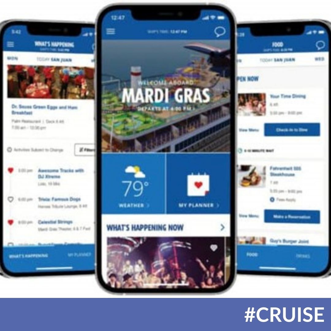 New Features Announced for Carnival Cruise Line’s HUB App - The Go To ...