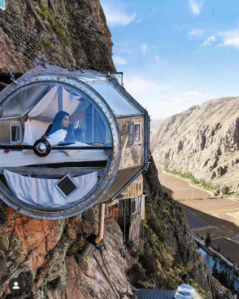 Romantic Adventure Of A Lifetime At Skylodge Adventure Suites in Peru